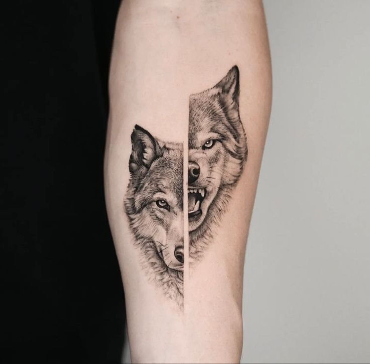 Wolf Tattoos: Symbolism and Design Inspiration | VEAN Studio - VeAn Tattoo
