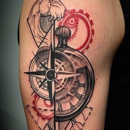 Compass Tattoos: Meaning, Design, and Best Placement Ideas - VeAn Tattoo