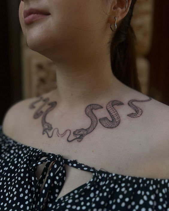 Discover the Depth of Snake Tattoos: Symbolism. Designs | VEAN TATTOO ...