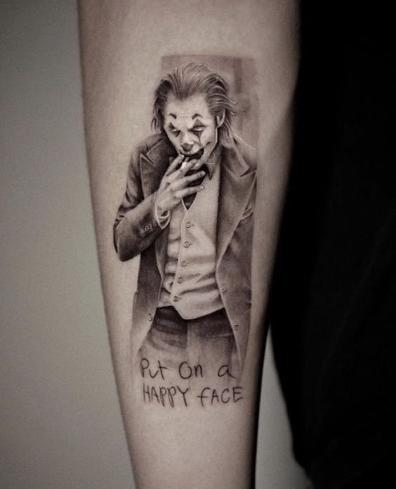 Joker Tattoo: Symbol of Rebellion and Charisma - VeAn Tattoo