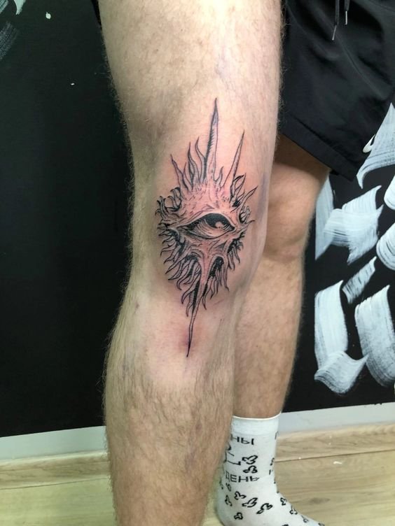 Knee Tattoo Men | Designs and Features | 24+ Ideas | VeAn Tattoo