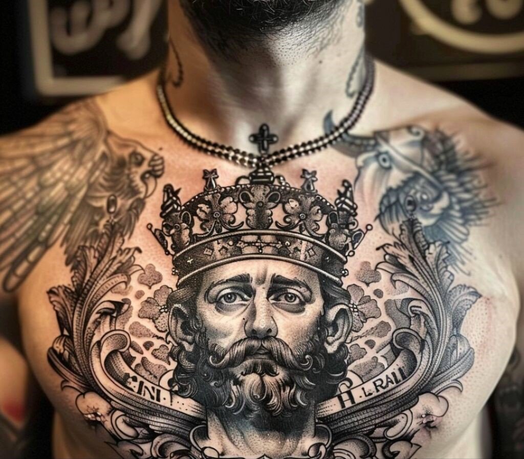 King Tattoos: Symbolism, Design Ideas, and Inspiration - VeAn Tattoo
