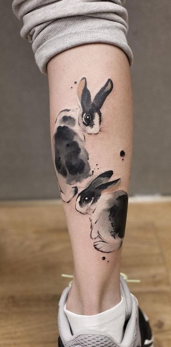 Rabbit Tattoos: Symbolism, Ideas, and Trends - VeAn Tattoo