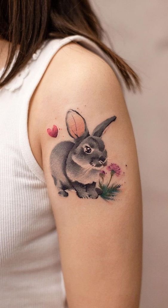 Rabbit Tattoos: Symbolism, Ideas, and Trends - VeAn Tattoo