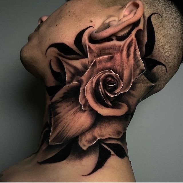 Men's Neck Tattoos: Symbolism and Personal Expression | VeAn Tattoo