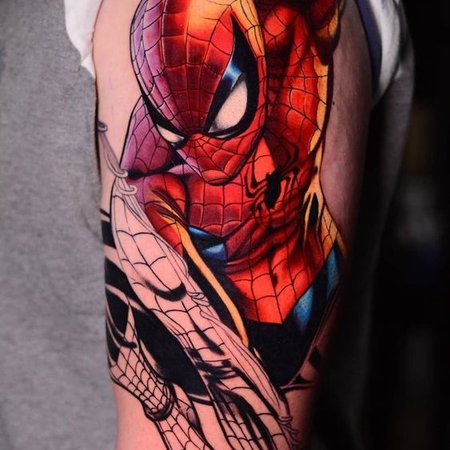 Spider-Man Tattoo: Live Your Dream of Superhero Power! - VeAn Tattoo