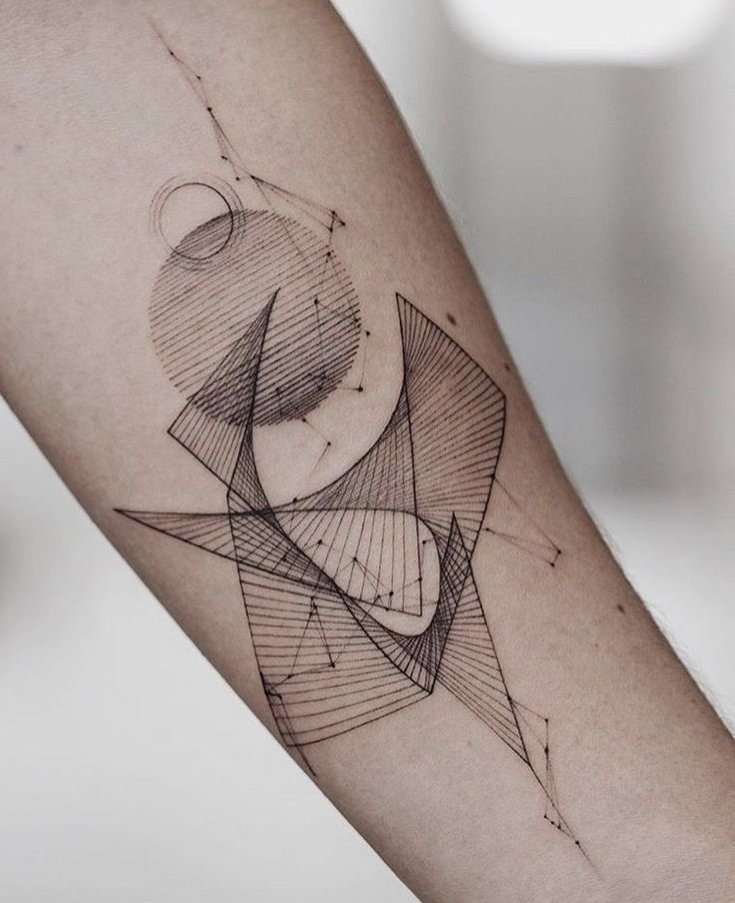Geometric Tattoos: Symbolism, History, and Modern Trends | VeAn Tattoo