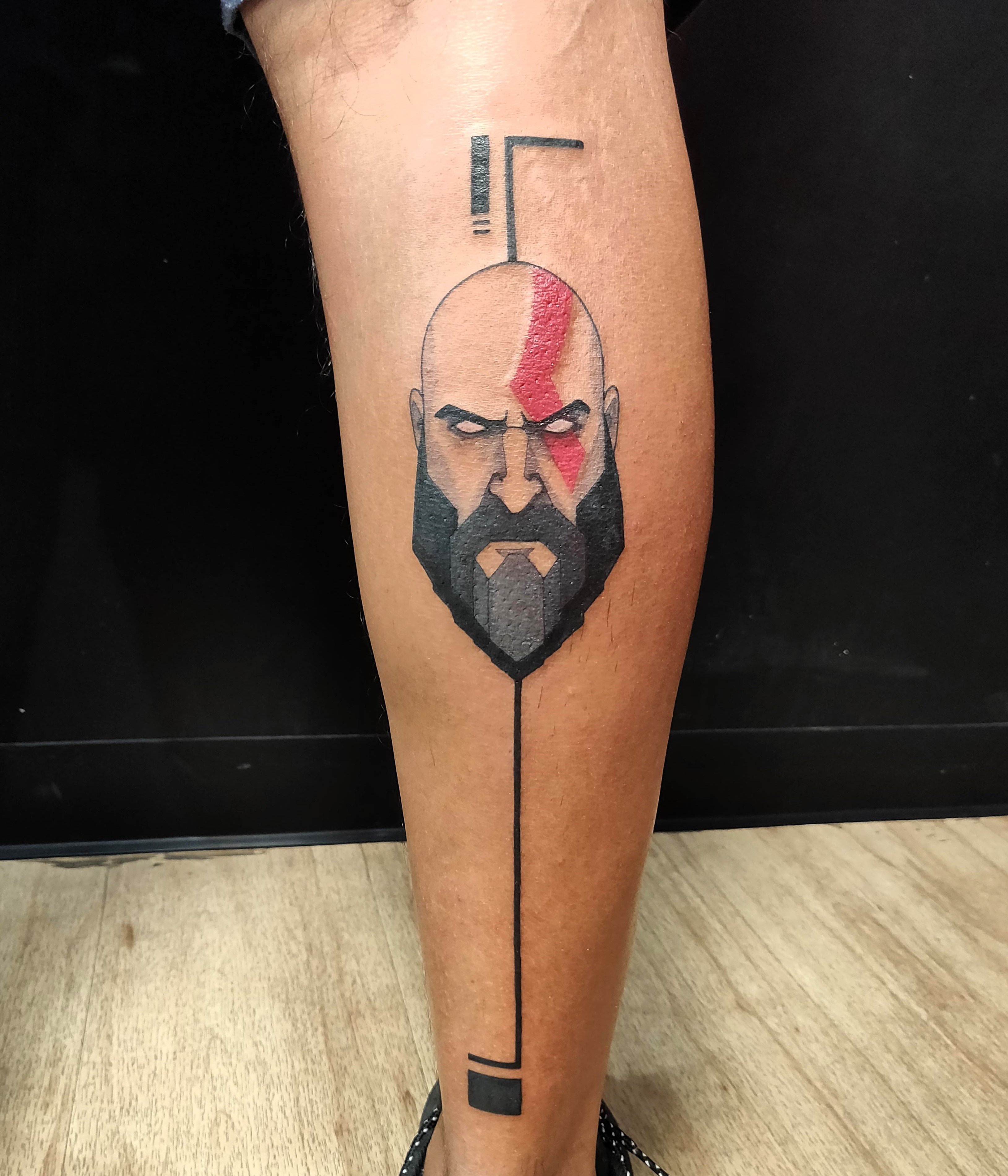 Kratos Tattoo: Express Your Strength and Courage - VeAn Tattoo