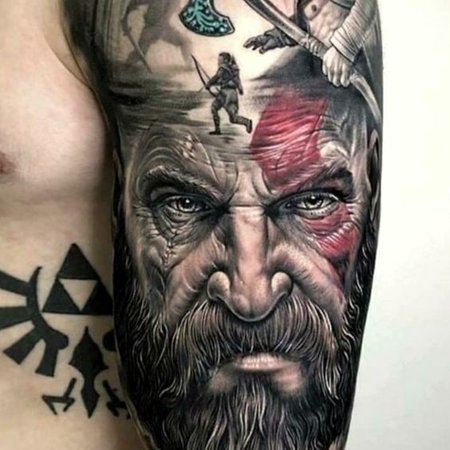 Kratos Tattoo: Express Your Strength and Courage - VeAn Tattoo
