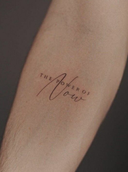 Script Tattoos: Discover Their Significance and Popularity - VeAn Tattoo